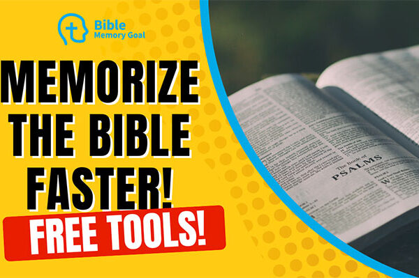 Bible Memory Goal - Make Scripture Memory a Priority Again